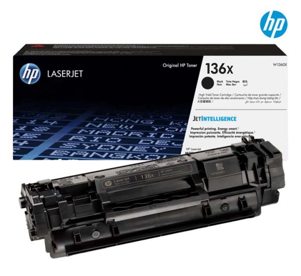 HP 136X ตลับหมึกแท้ W1360X Original 100% สินค้ารับประกันผ่านศูนย์
